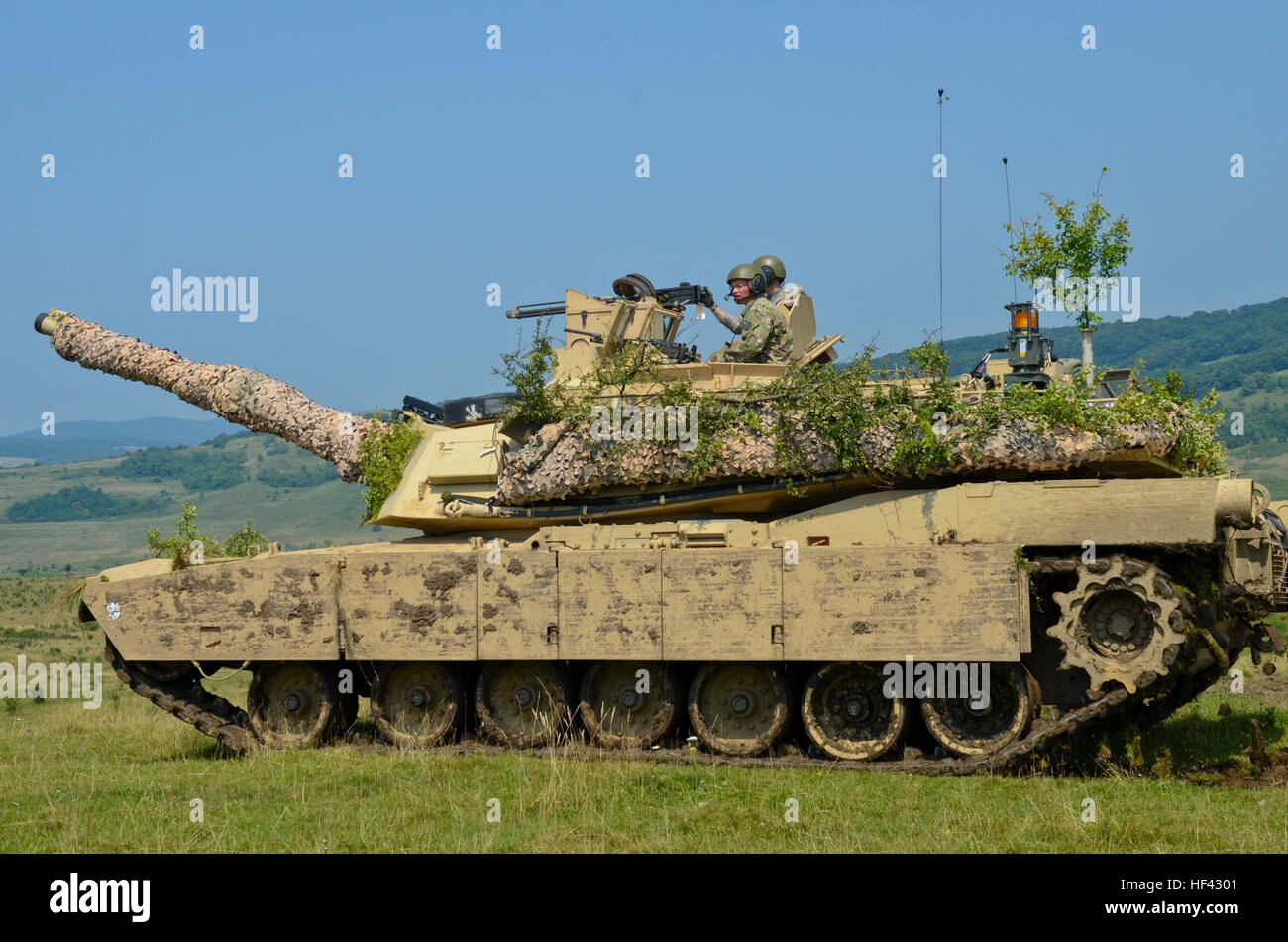 Tankers with 164th 1st Battalion, 64th Armor Regiment, 1st Armored ...