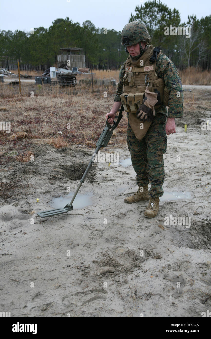 A Marine with Military Police Company, Combat Logistics Regiment 27 ...