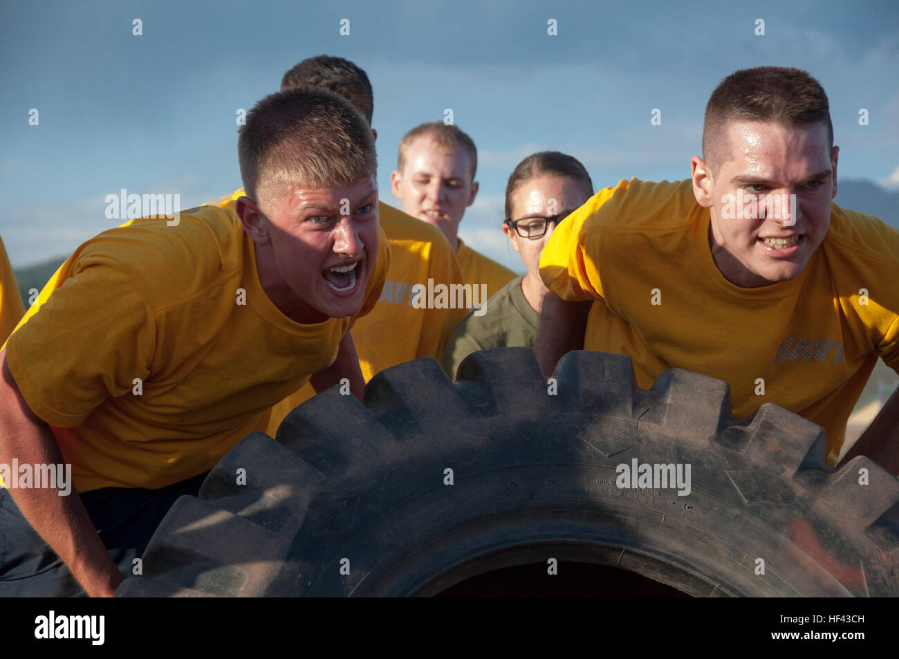 CAMP NAVAJO, Arizona (Aug. 15, 2016) – Midshipman Candidate Austin Lohr ...