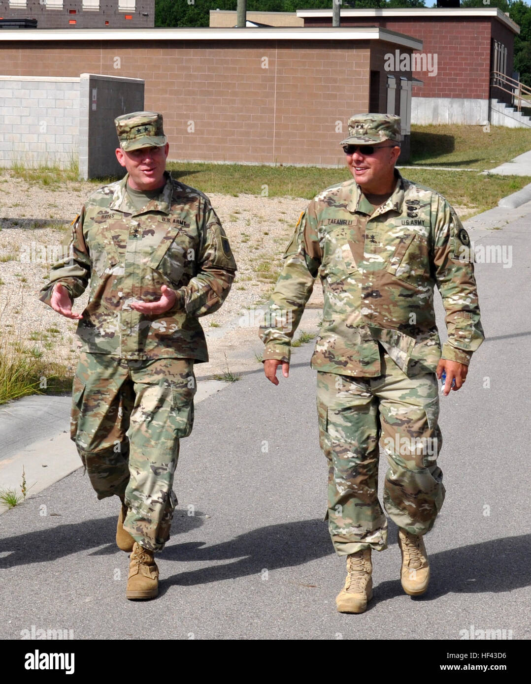 Maj. Gen. Richard J. Hayes, Adjutant General of Illinois and Maj. Gen ...