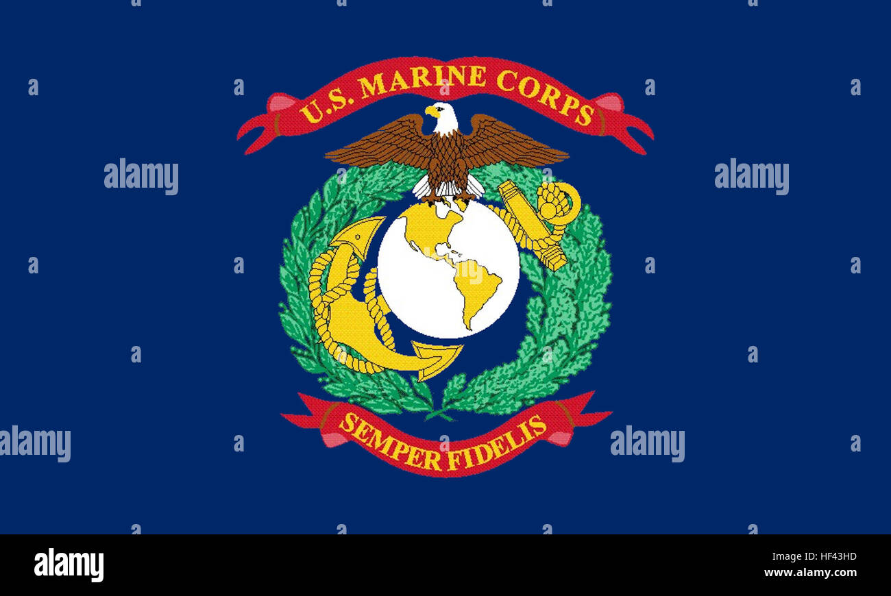 Flag of the U.S. Marine Corps (1914-1939 Stock Photo - Alamy