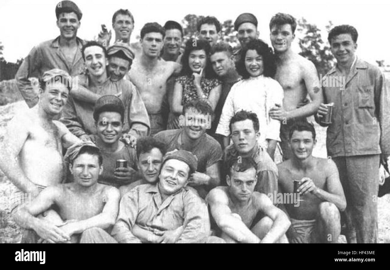 US Marines Tsingtao China 1945 - 1949 Stock Photo - Alamy