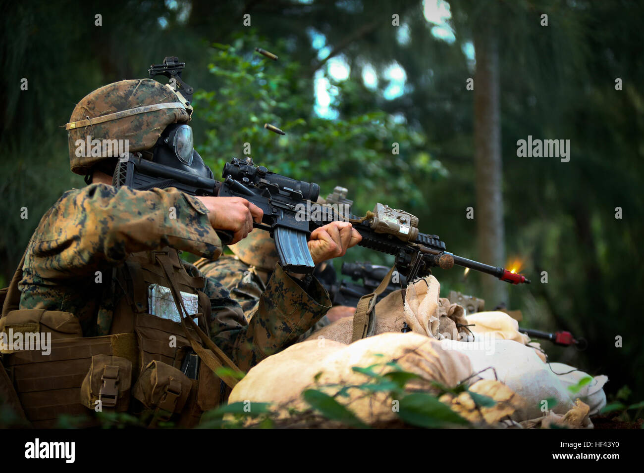 Marine infantry positions hi-res stock photography and images - Alamy