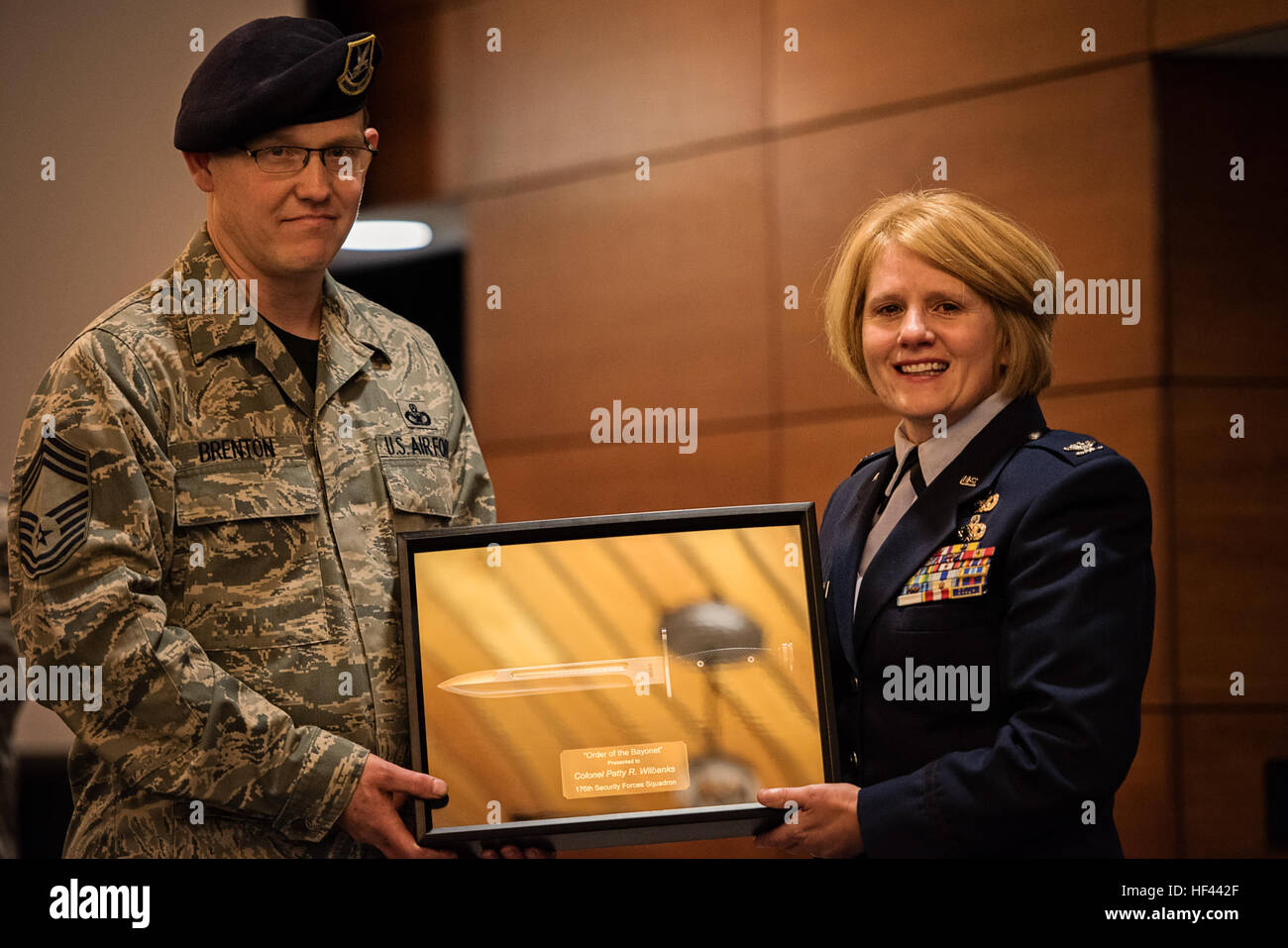 Col. Patty Wilbanks retired from the Alaska Air National Guard at a ...