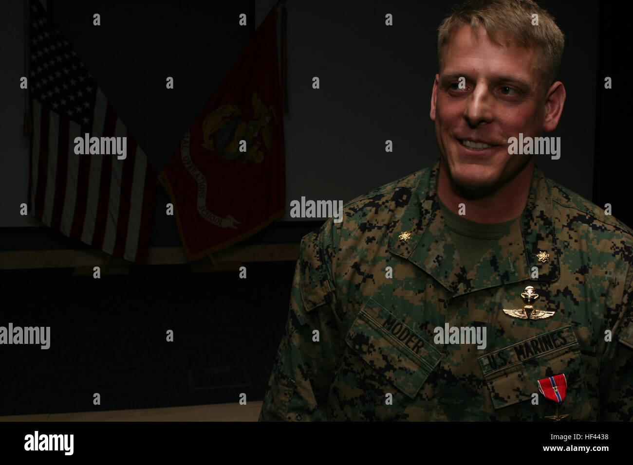 Maj. John A Moder, the officer-in-charge of Assessment and Selection ...