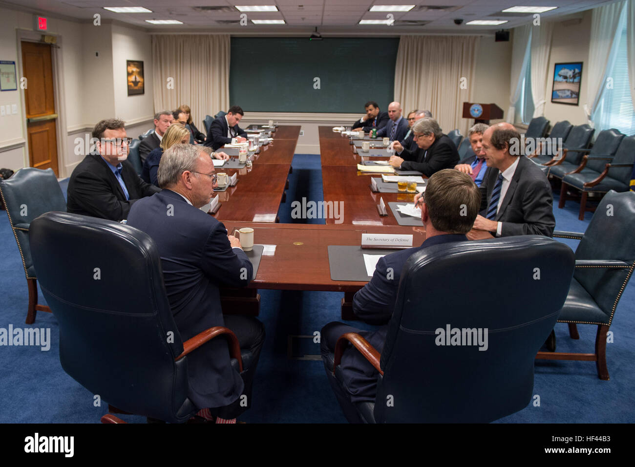 The Secretary of Defense met with members of the Defense Innovation ...
