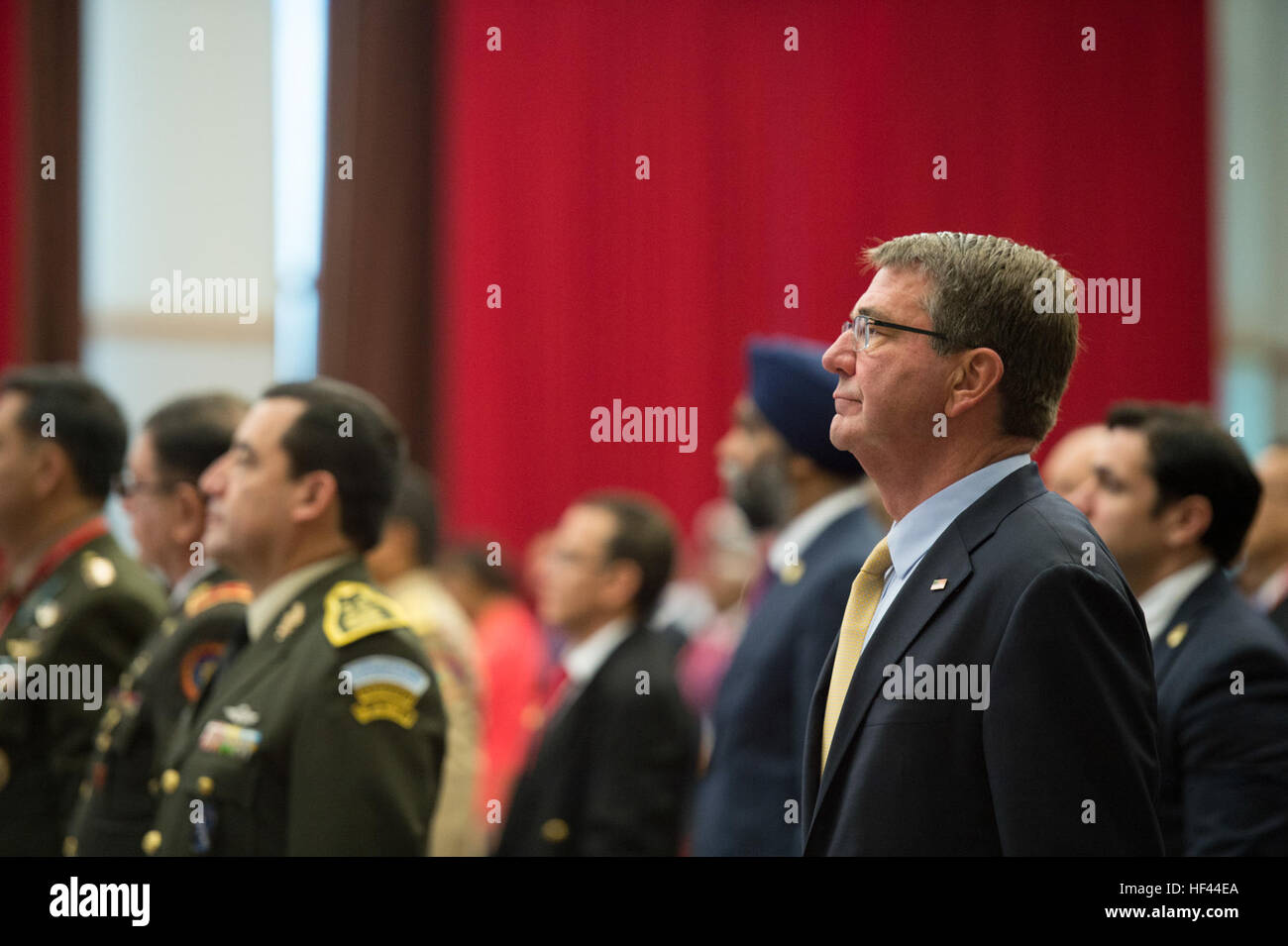 Secretary of Defense Ash Carter attends the Conference of Defense ...