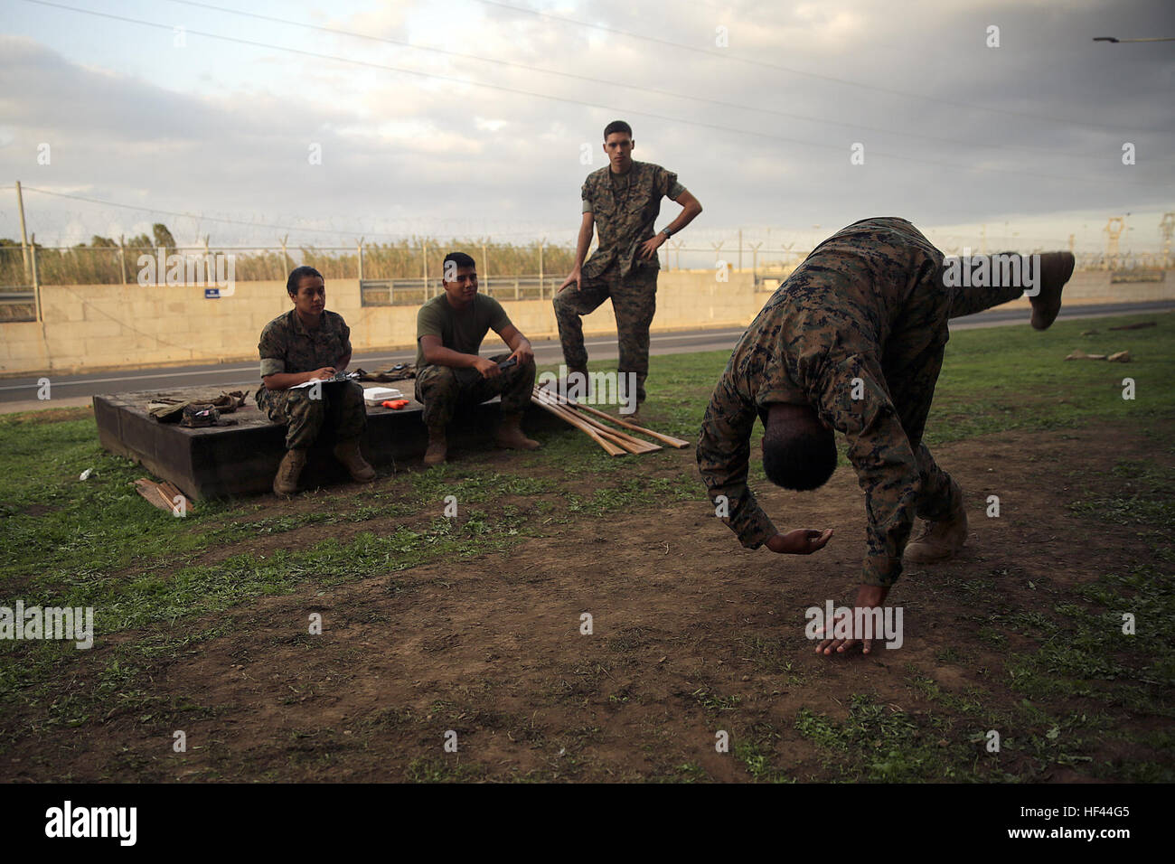 Cpl. David Hart, an ammunition chief with Special Purpose Marine Air ...