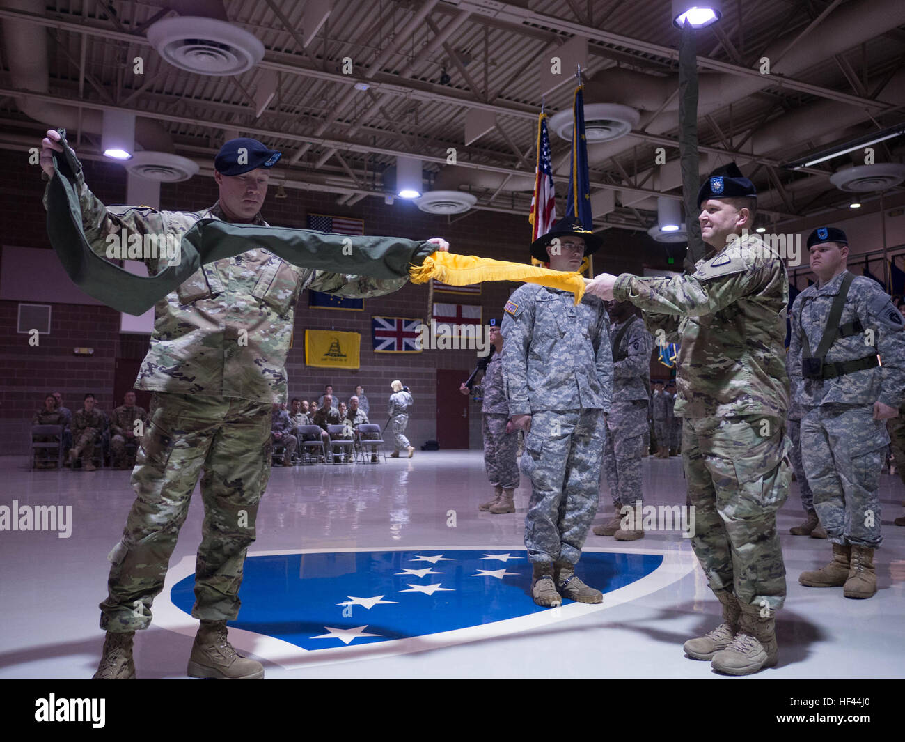 Lt. Col. Peter Mondelli, commander of 1st Squadron, 297th Cavalry ...