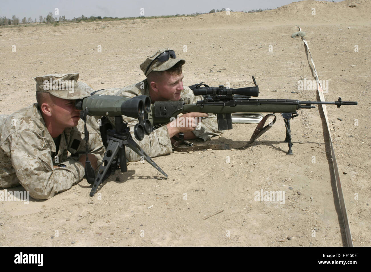 USMC DMR Iraq Stock Photo - Alamy
