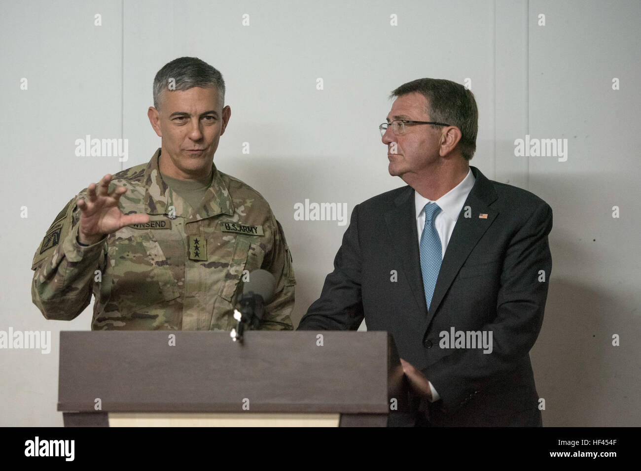 U s army lt gen stephen townsend hi-res stock photography and images ...