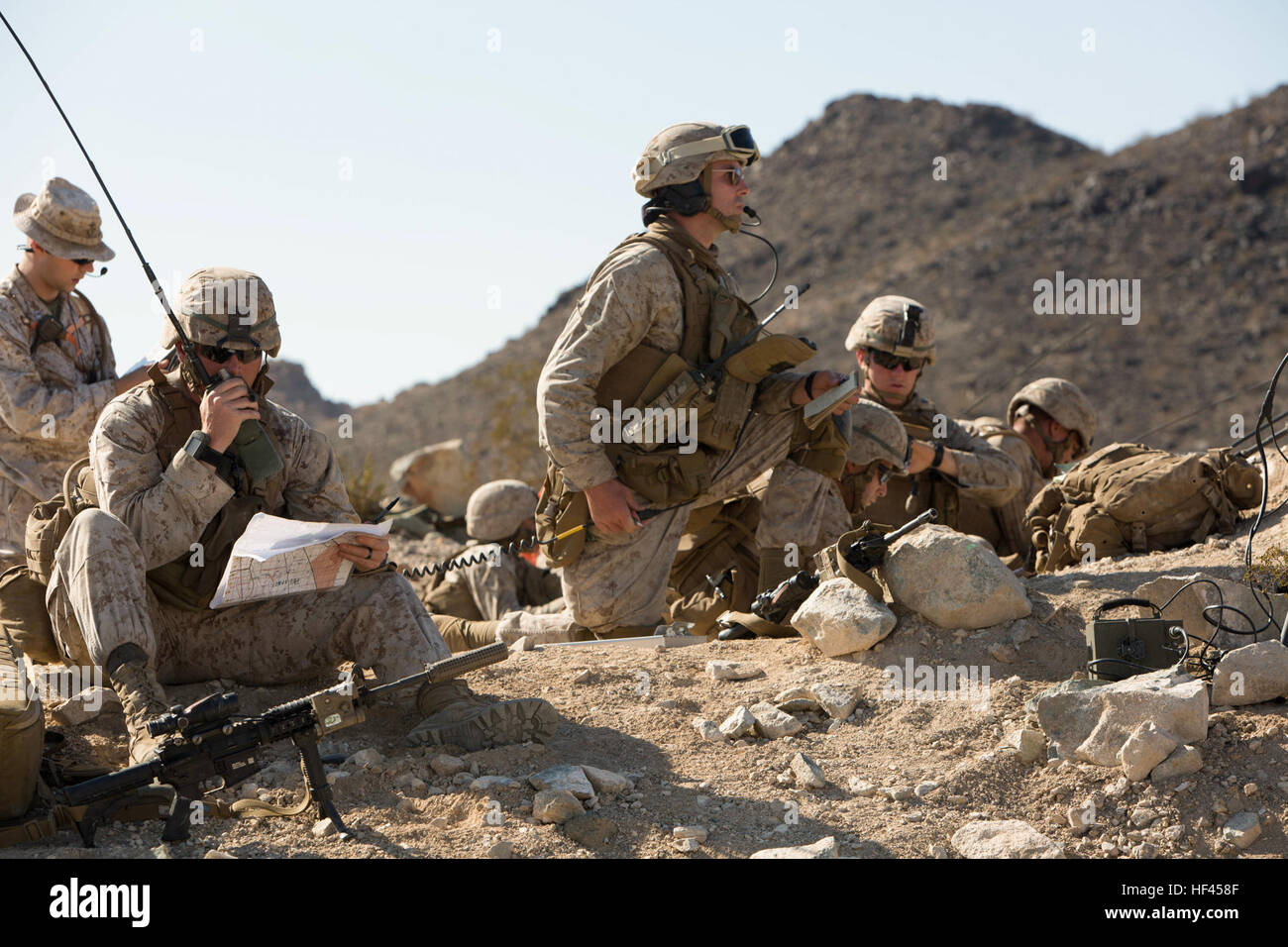 U.S. Marines with 1st Battalion, 2nd Marine Regiment (1/2), 2nd Marine ...