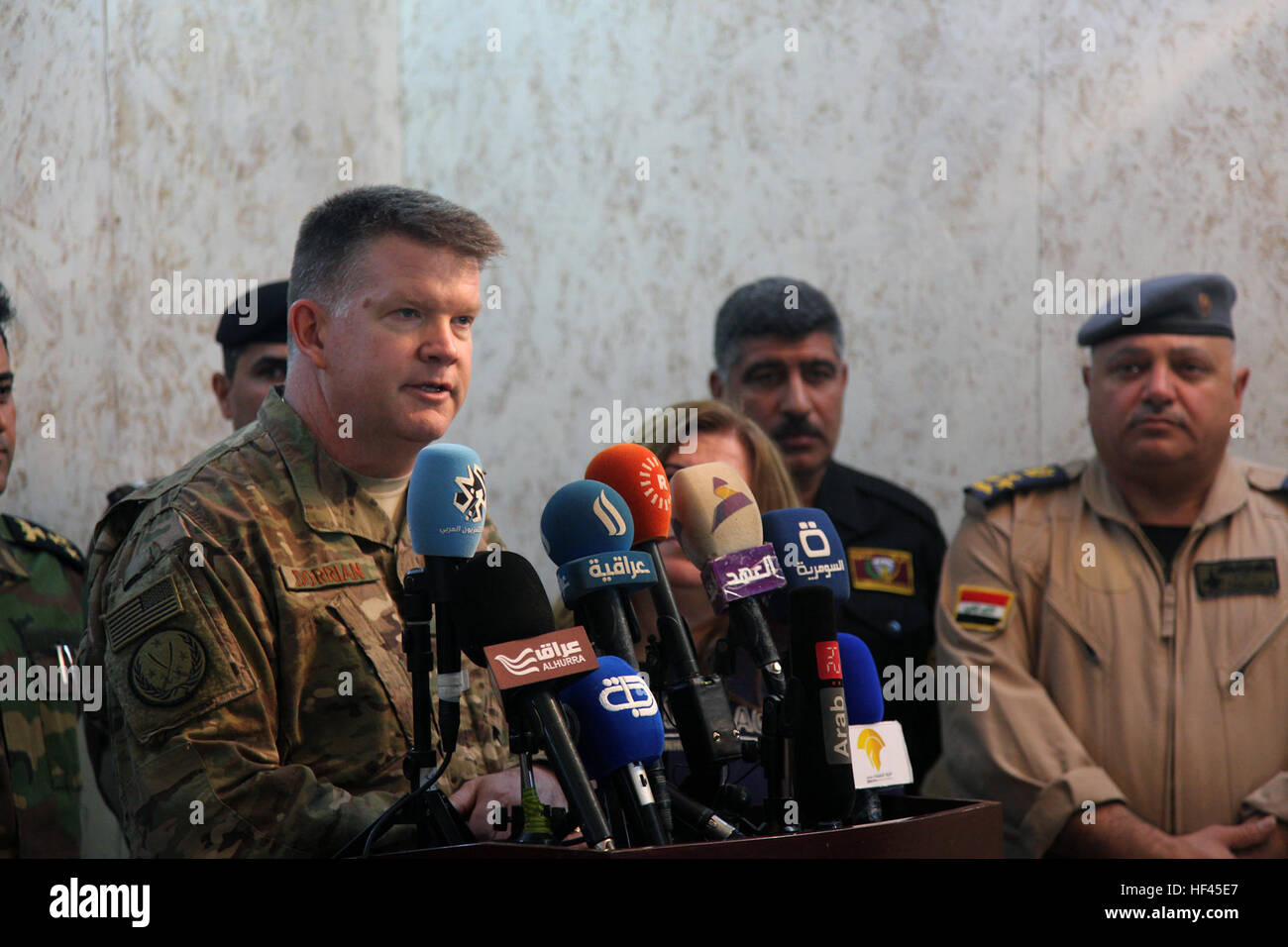U.S. Air Force Col. John Dorrian, Combined Joint Task Force - Operation ...