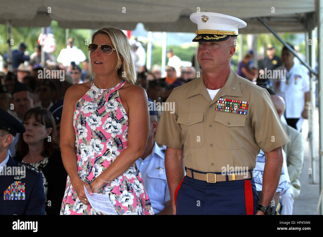 U.S. Marine Col. Scott Leonard, chief of staff with U.S. Marine Corps ...