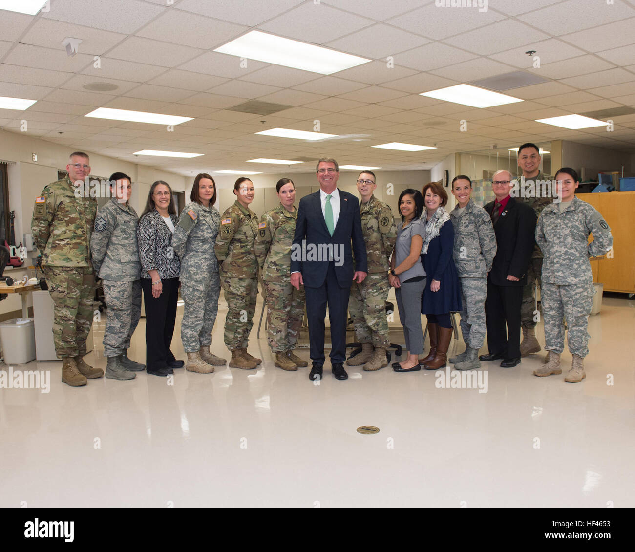 Secretary of Defense Ash Carter recognizes outstanding Brooke Army ...