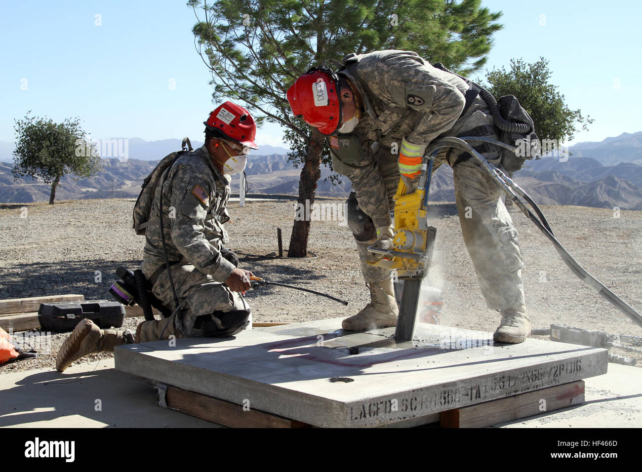 Engineers with the 235th Engineer Company (Sapper) create a clean break ...