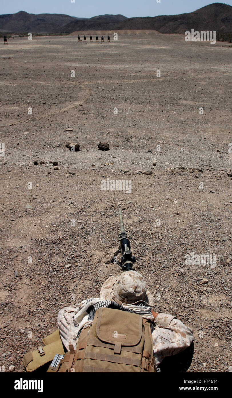 Lance Cpl. Hunter G. Bernius, scout sniper, Scout Sniper platoon ...