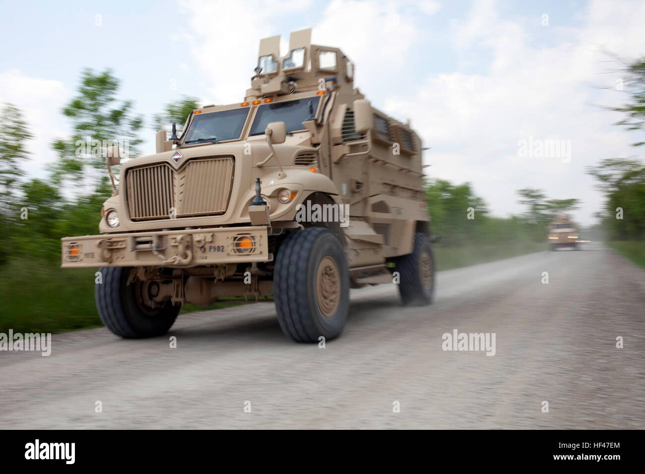 MRAP from Camp Atterbury, Iraq Stock Photo - Alamy