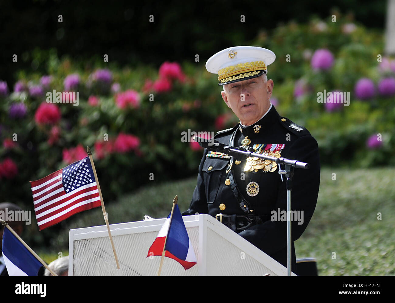 Commandant of the Marine Corps Gen. James T. Conway speaks during the ...