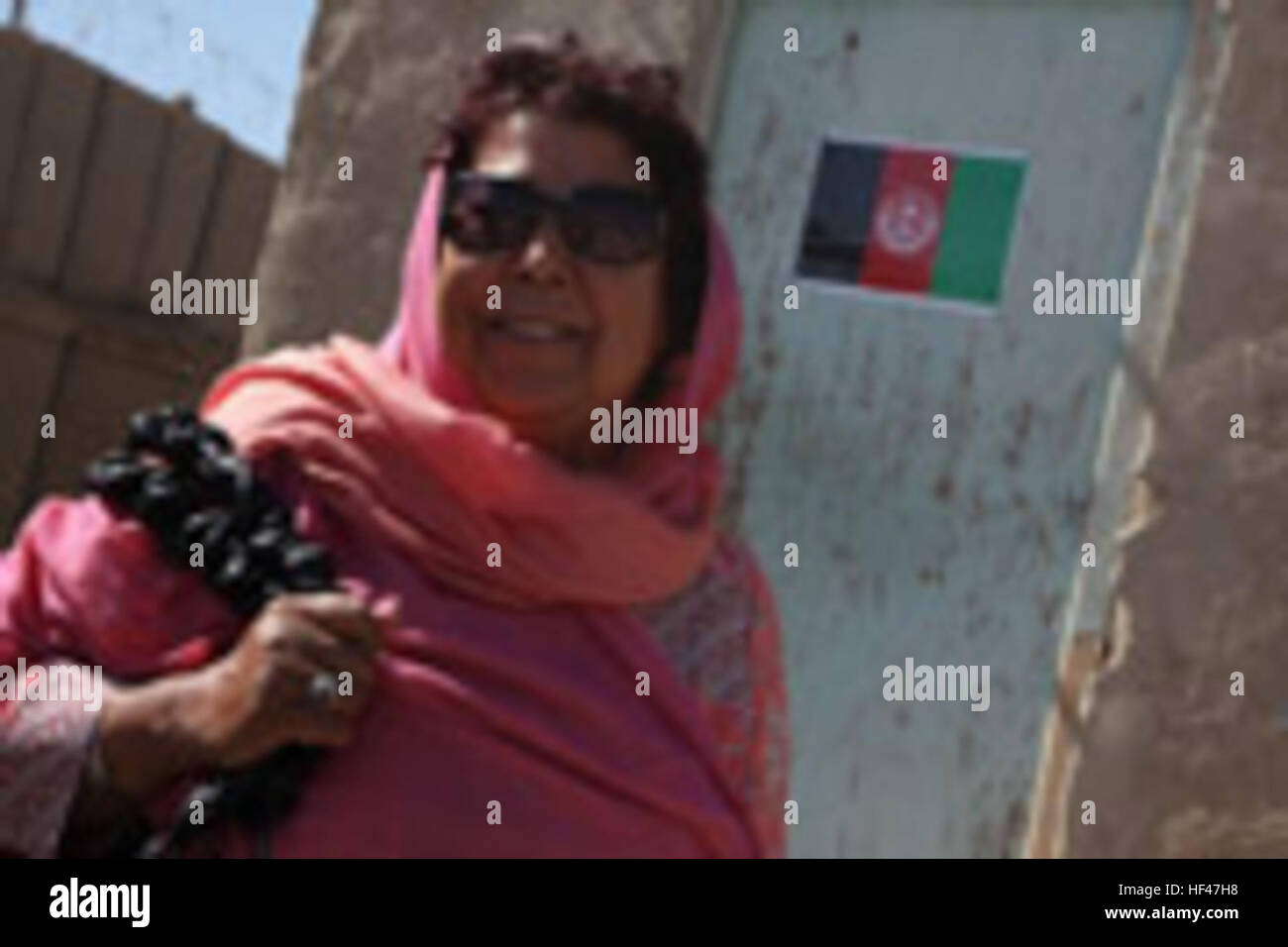 Razia Jan, founder of the Razia's Ray of Hope Foundation, visits Nawa ...