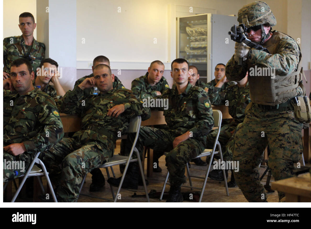 Lance Cpl. Jesse Watson, an assaultman with scout platoon, Headquarters ...
