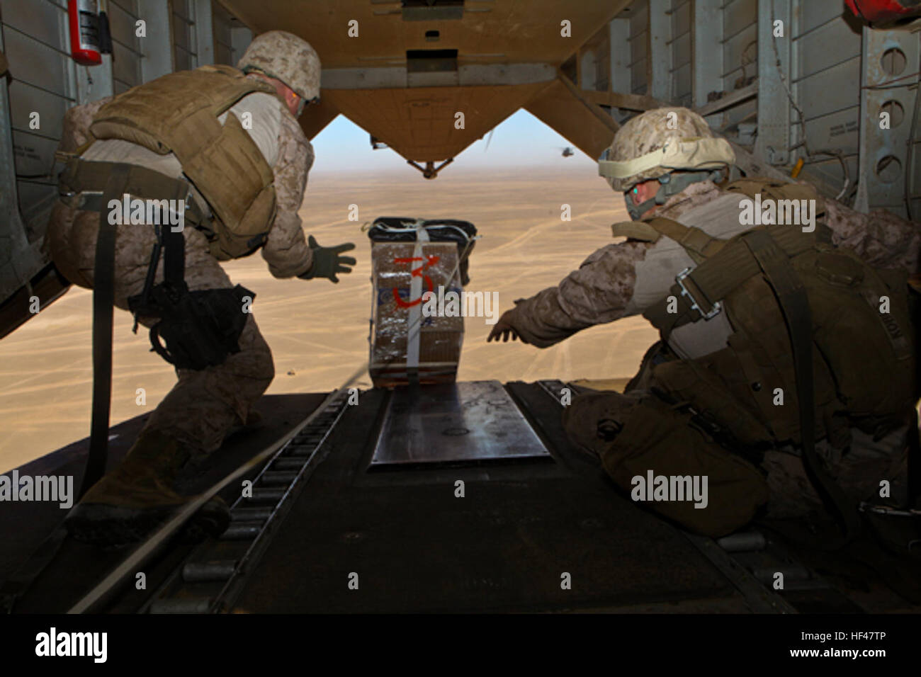 Staff Sgt. James Nine, the paraloft chief for 1st Reconaissance ...