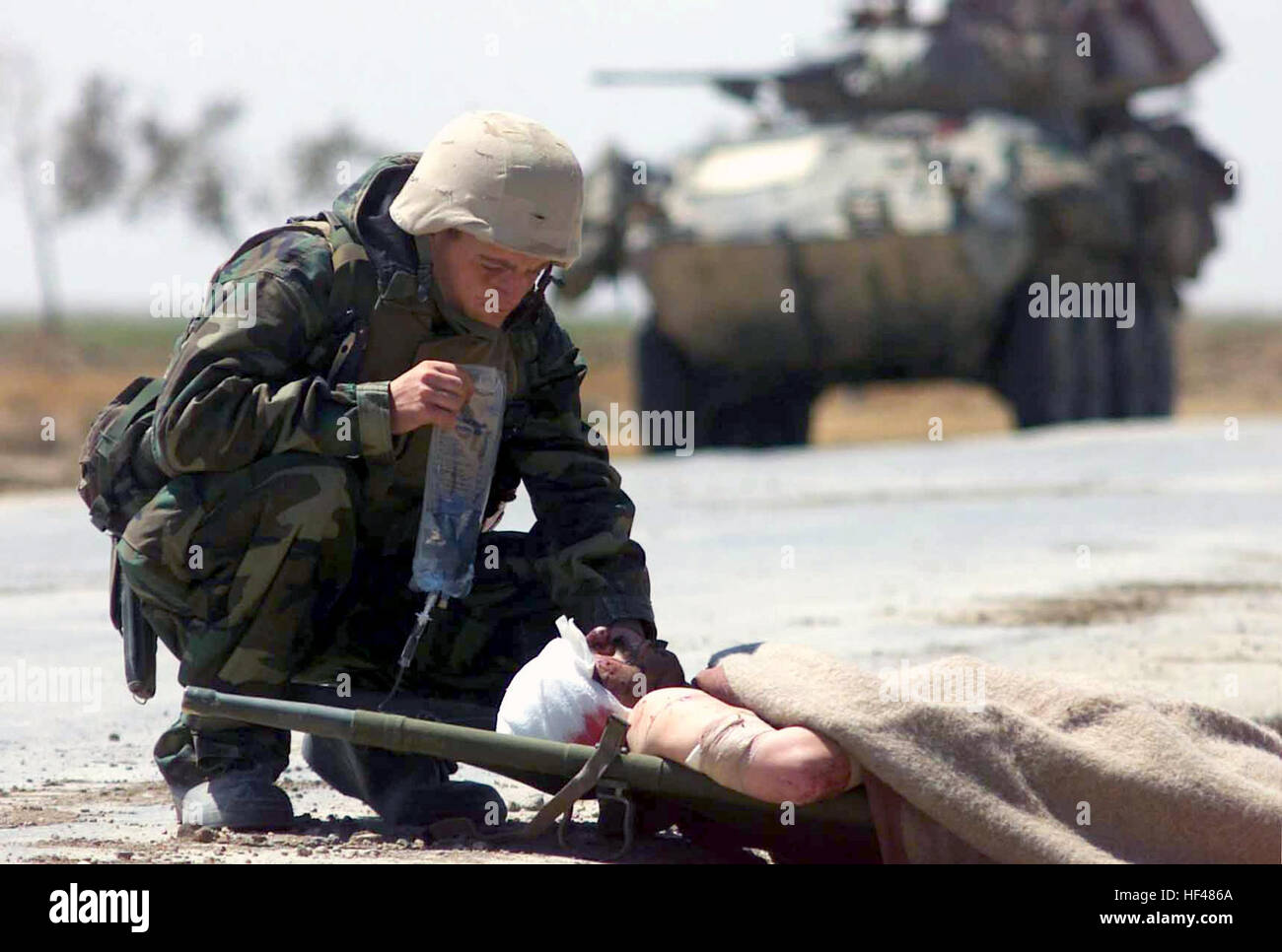 Iraq 2003 1st light armored reconnaissance battalion (lar) hi-res stock ...