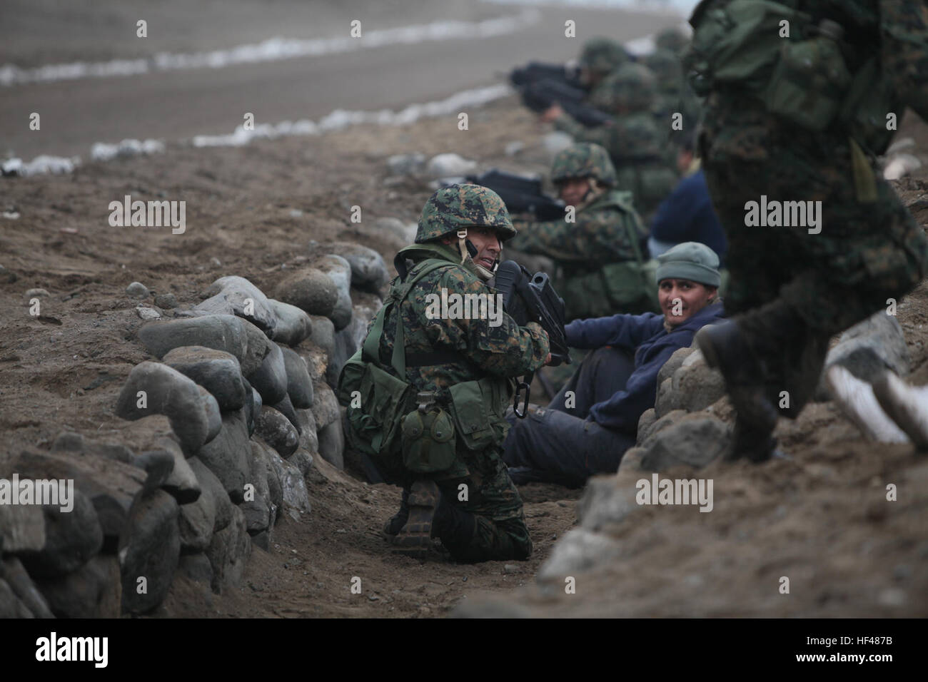 Members peruvian armed forces hi-res stock photography and images - Alamy