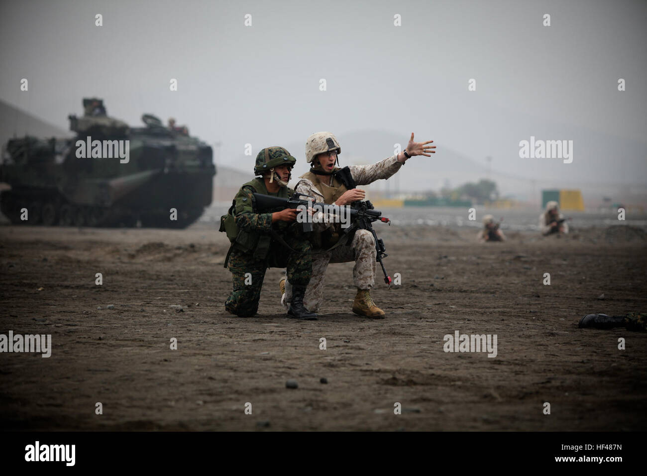 U.S. Marine Corps Capt McGill from Special Purpose Marine Air-Ground ...