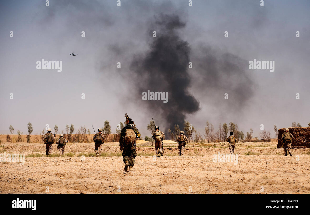 On July 23, 2010, Marines from India Company, 3rd Battalion, 3rd Marine ...