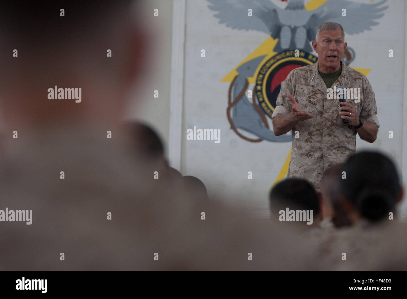 General James T. Conway, the 34th Commandant of the Marine Corps ...