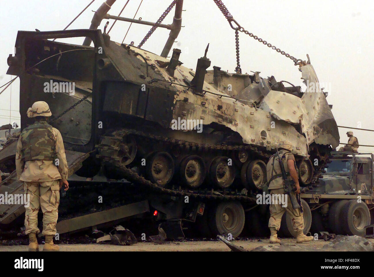 US Marine Corps (USMC) Marines assigned to Combat Services Support ...