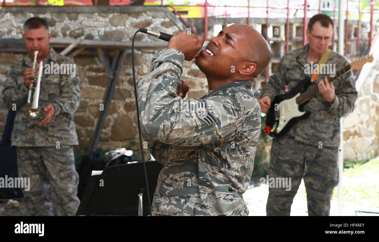 From left to right, U.S. Air Force Master Sgt. Jay Halpin, Senior ...