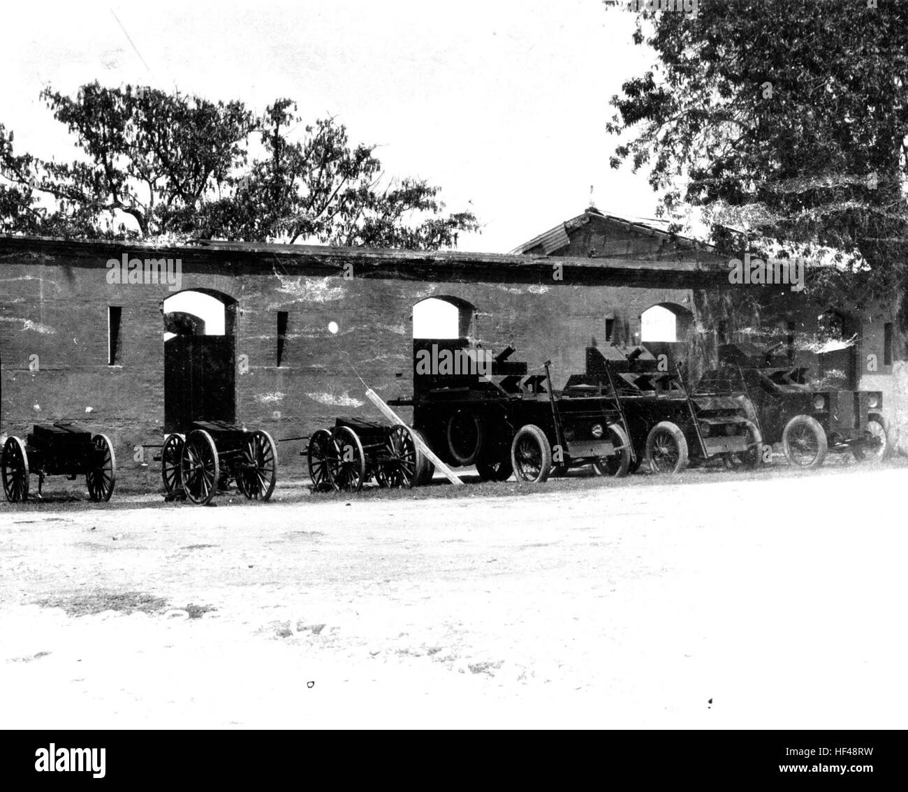 Military personnel provide security Black and White Stock Photos ...