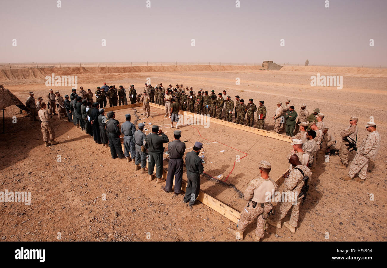 3rd Battalion 3rd Marines Terrain Model Stock Photo - Alamy