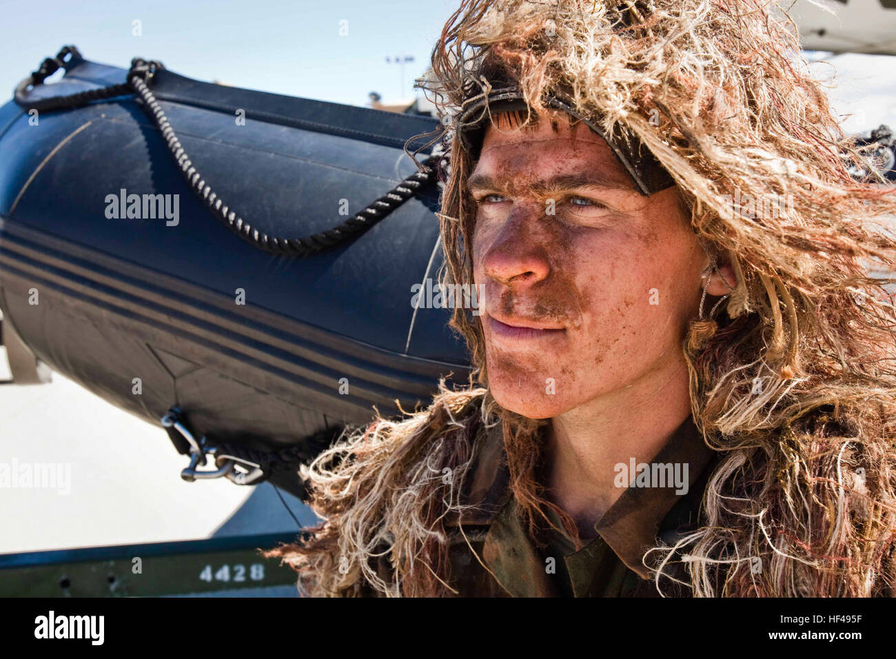 Cpl. Daniel Franklin, a scout sniper with 3rd Force Reconnaissance ...