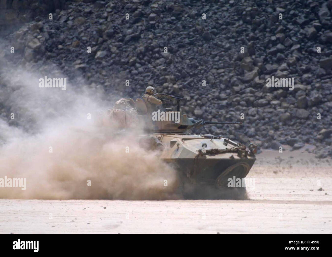 A Light Armored Vehicle from the 26th Marine Expeditionary Unit ...