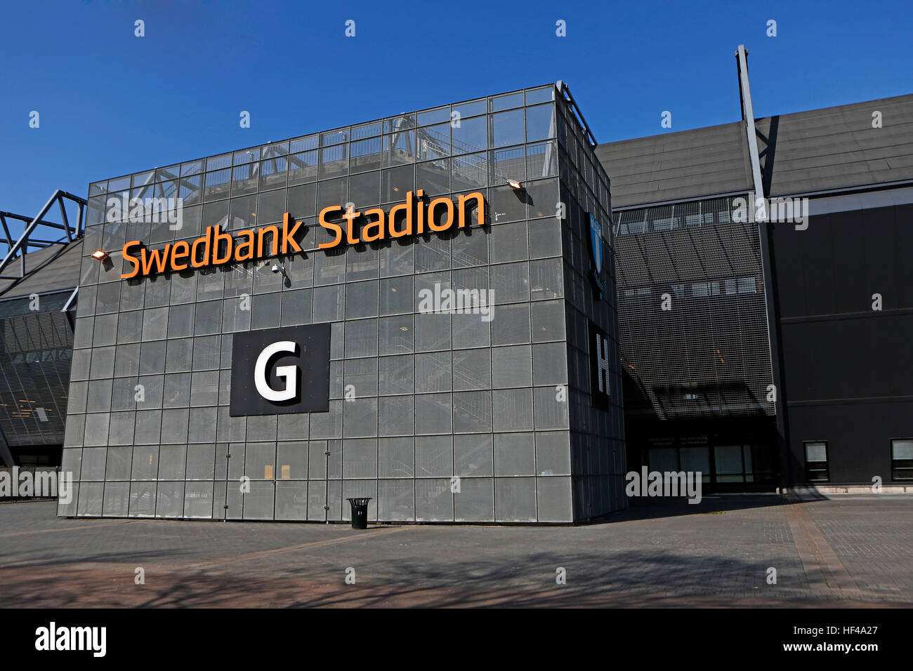 MALMO, SWEDEN - MAY 01, 2015, Malmo FF is a professional football club ...