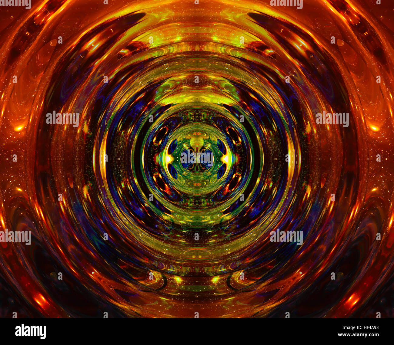 graphic concept of music in space, cosmic sound waves, computer design ...