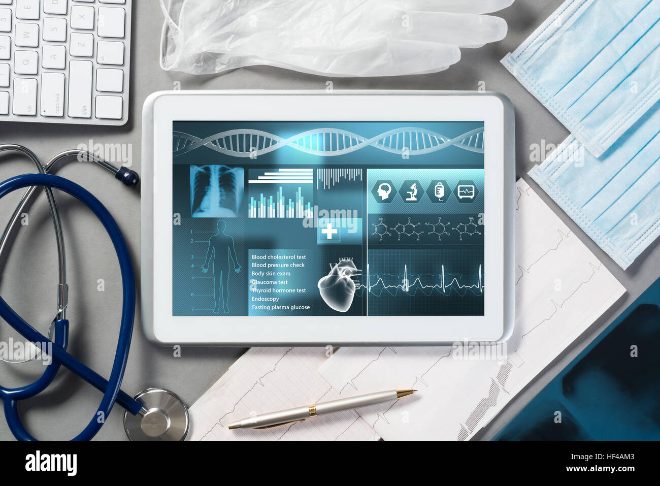 Digital technologies in medicine Stock Photo - Alamy