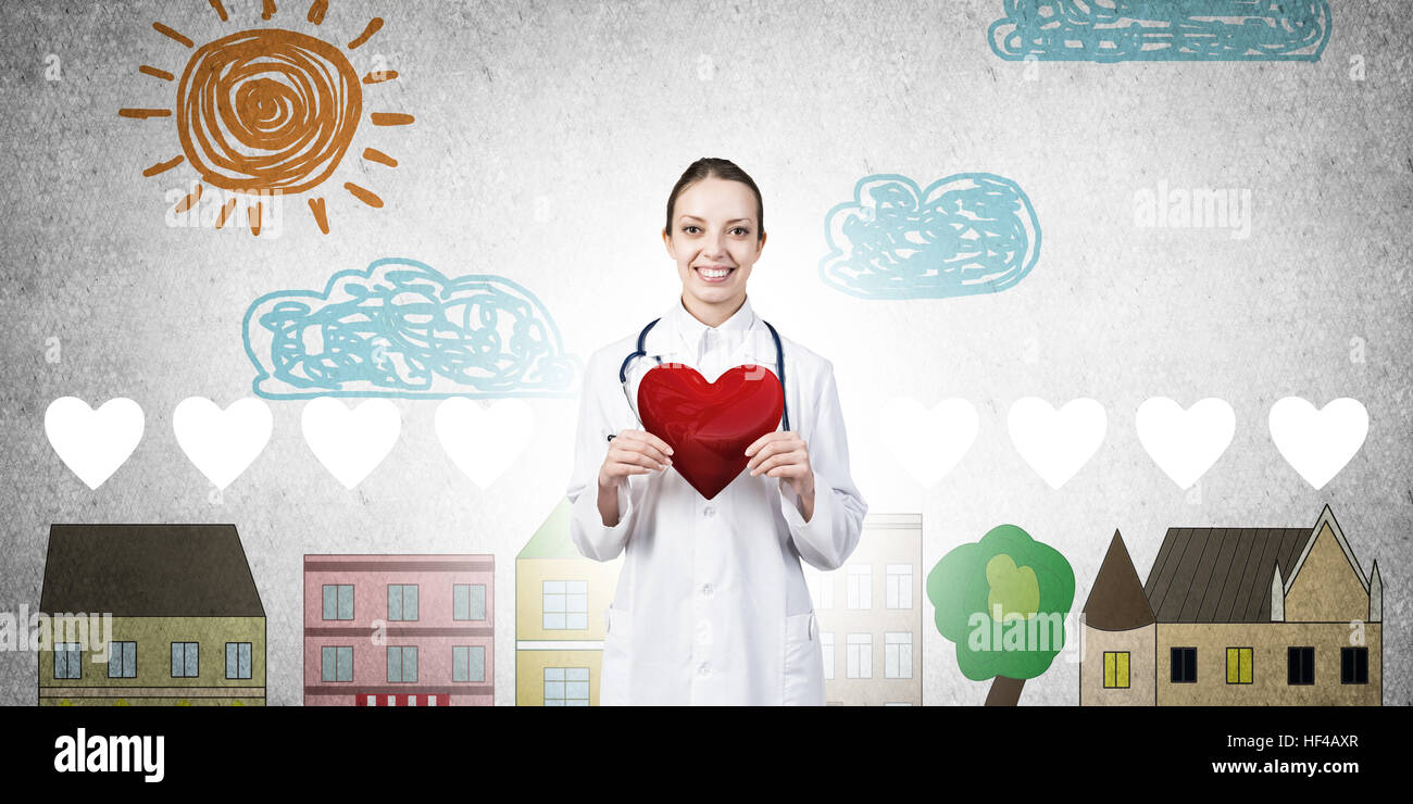 Check your heart health Stock Photo - Alamy