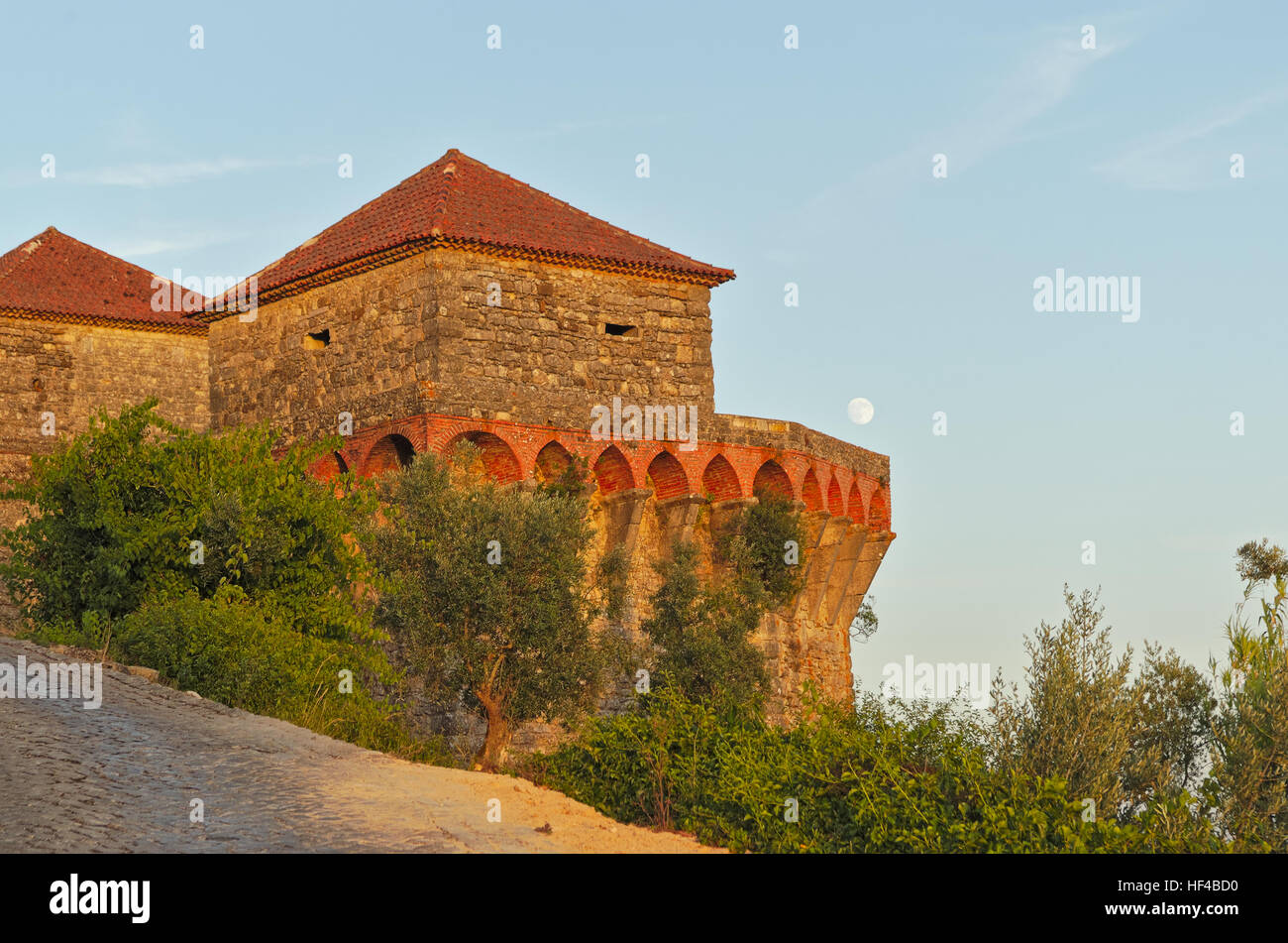 Ourem Castle in Portugal Stock Photo - Alamy