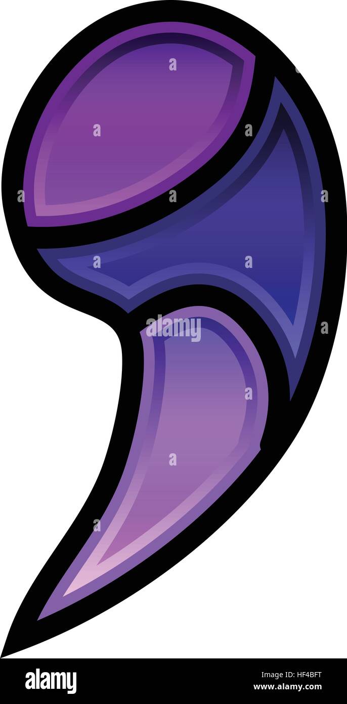 Comma Stock Vector Images - Alamy
