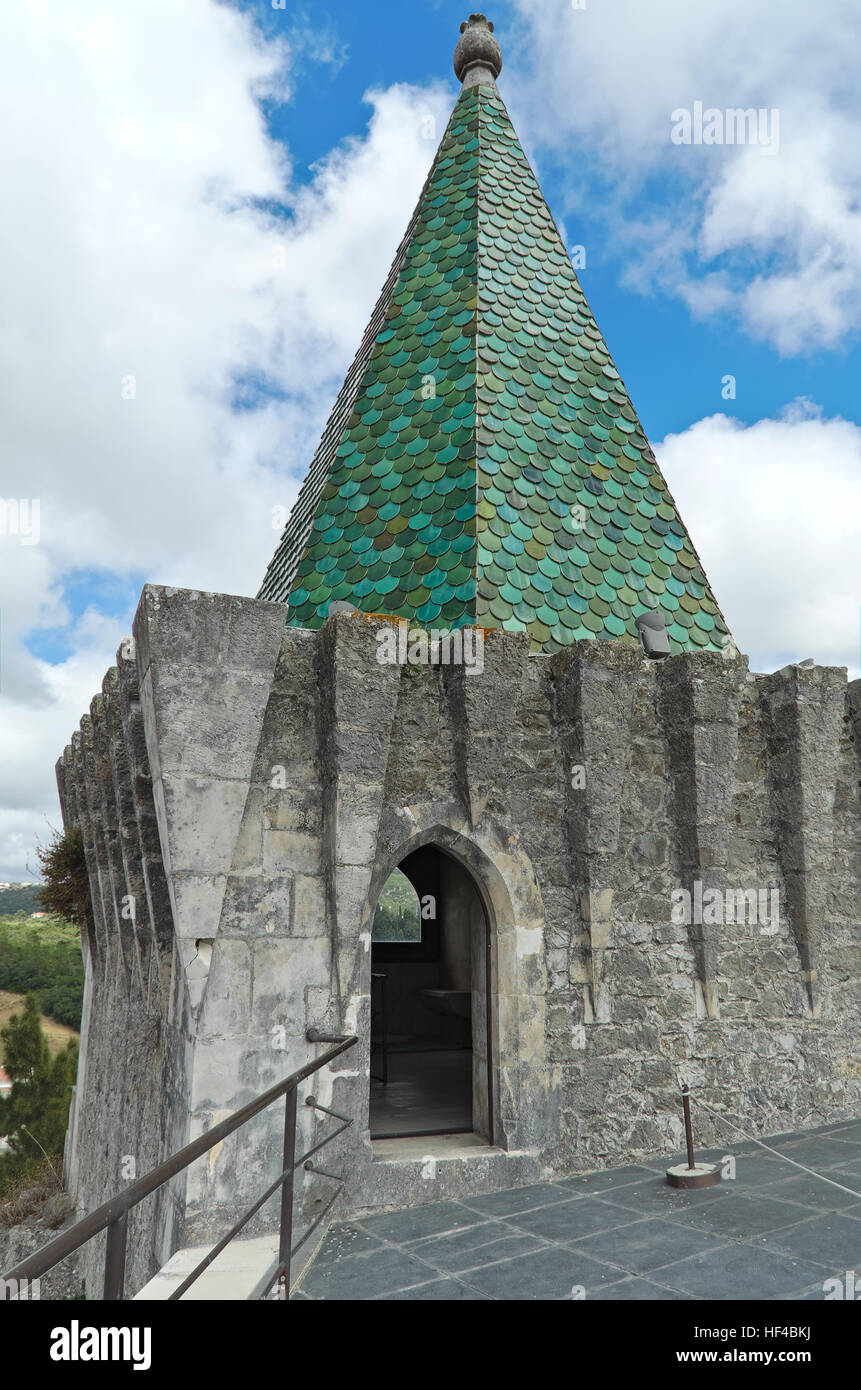Castle of Porto de Mos. Portugal Stock Photo - Alamy