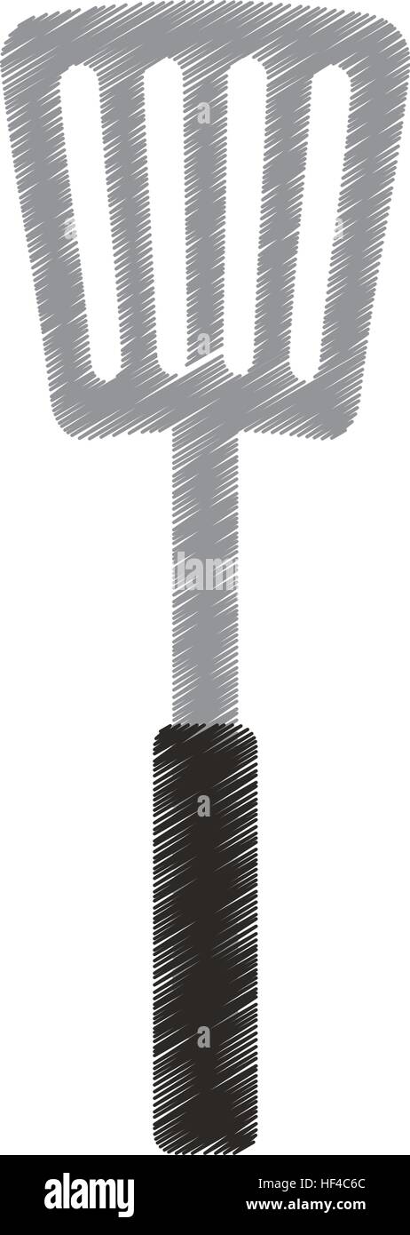 Roasting utensil cutlery icon vector illustration design Stock Vector ...
