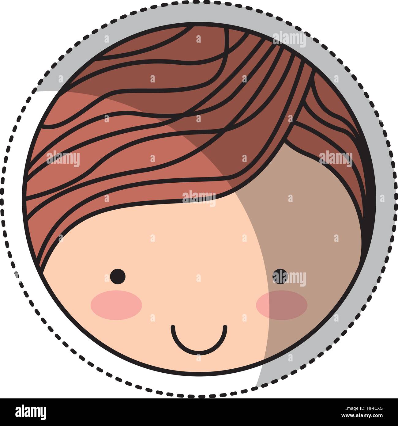 cute little man character vector illustration design Stock Vector Image ...