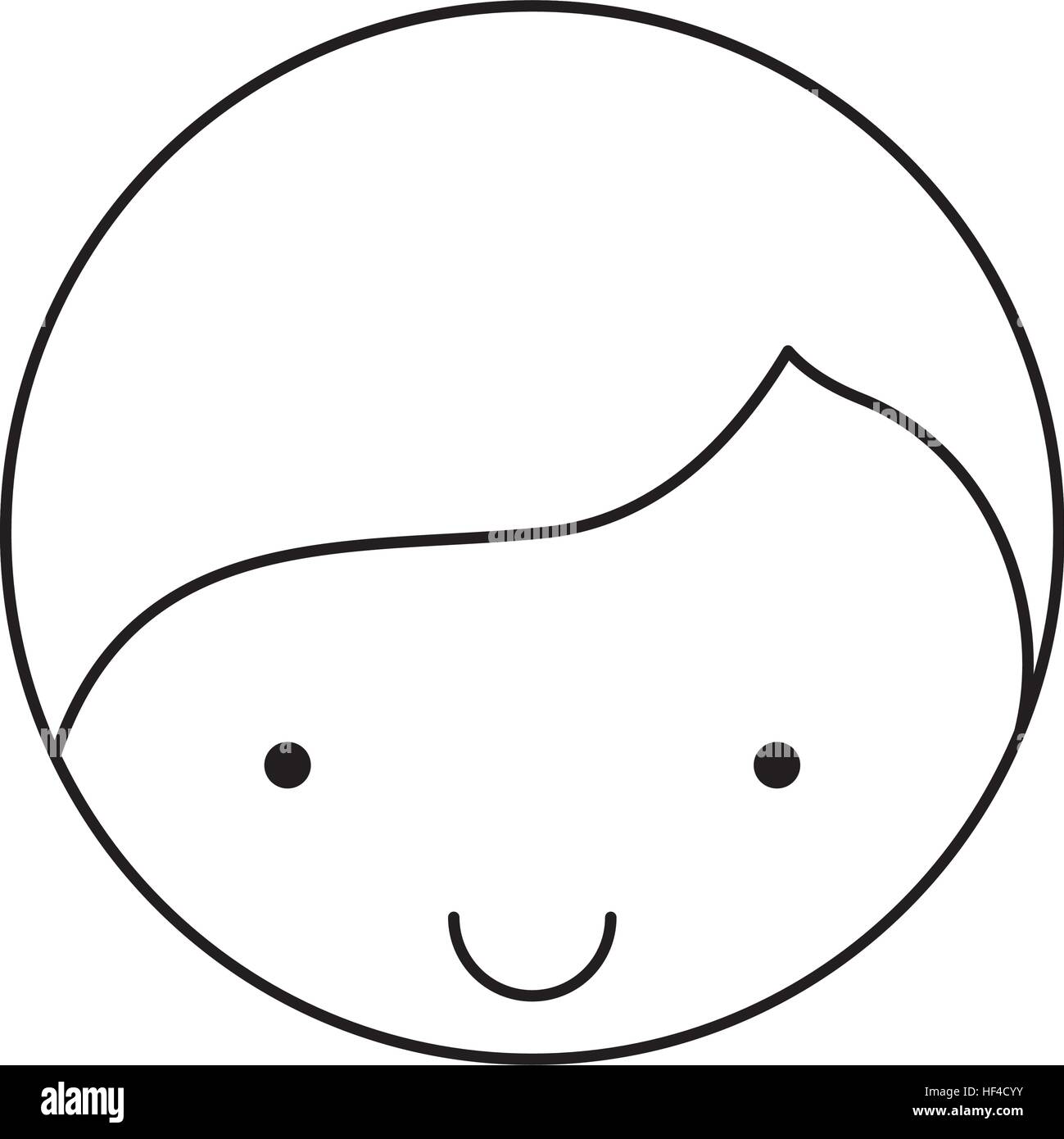 cute little man character vector illustration design Stock Vector Image ...