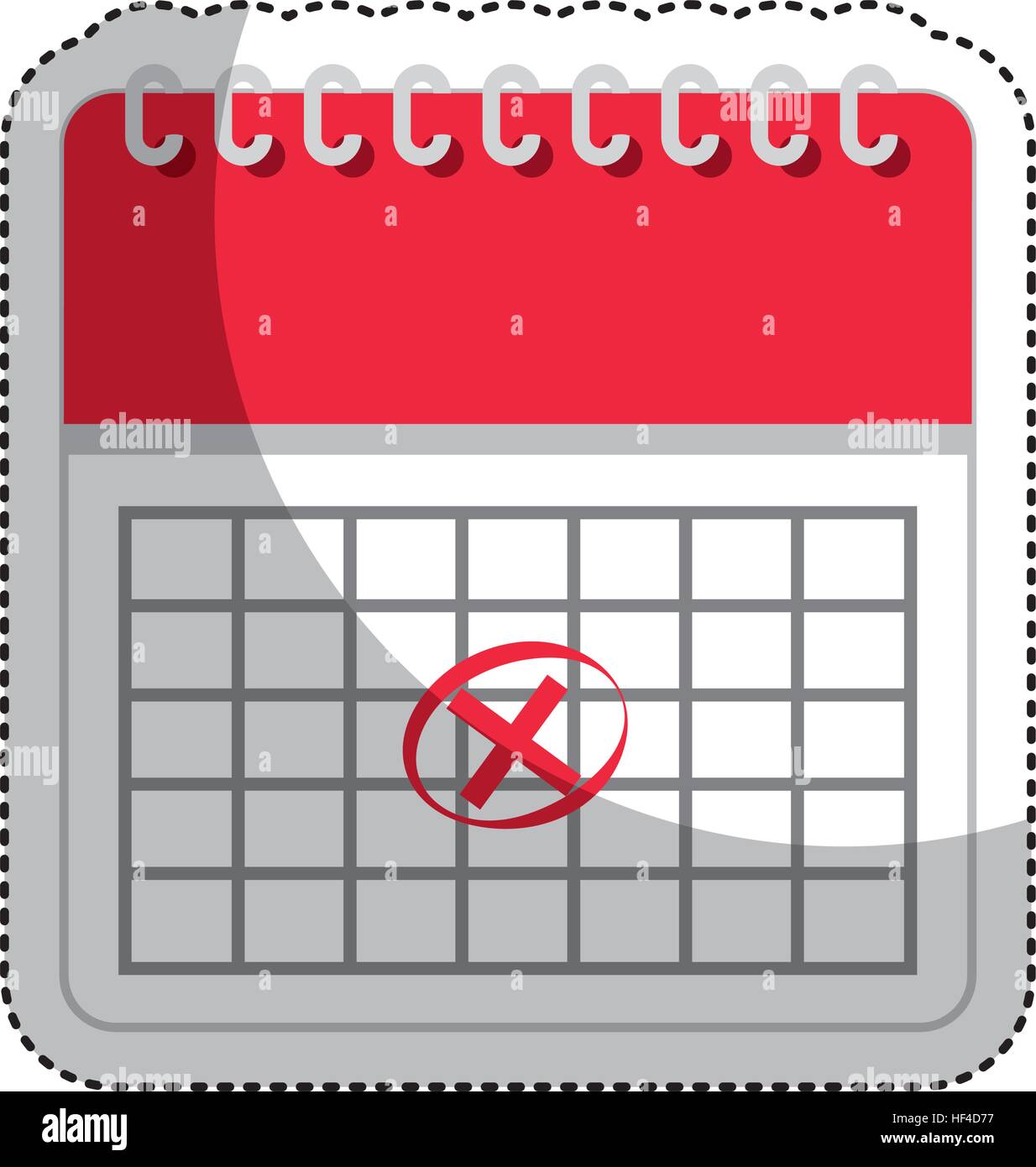 calendar reminder isolated icon vector illustration design Stock Vector ...