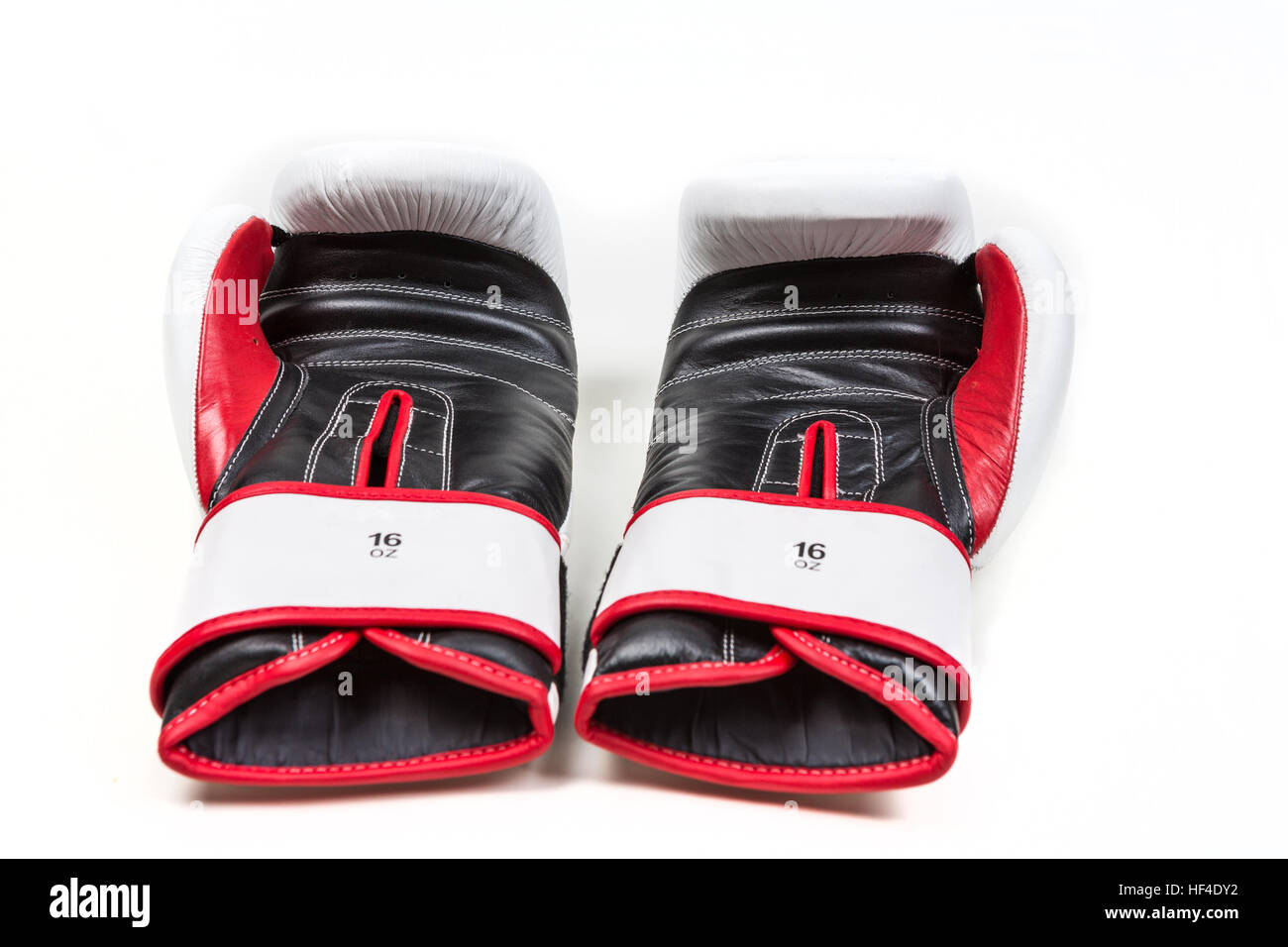Pair of boxing gloves isolated on white background Stock Photo - Alamy