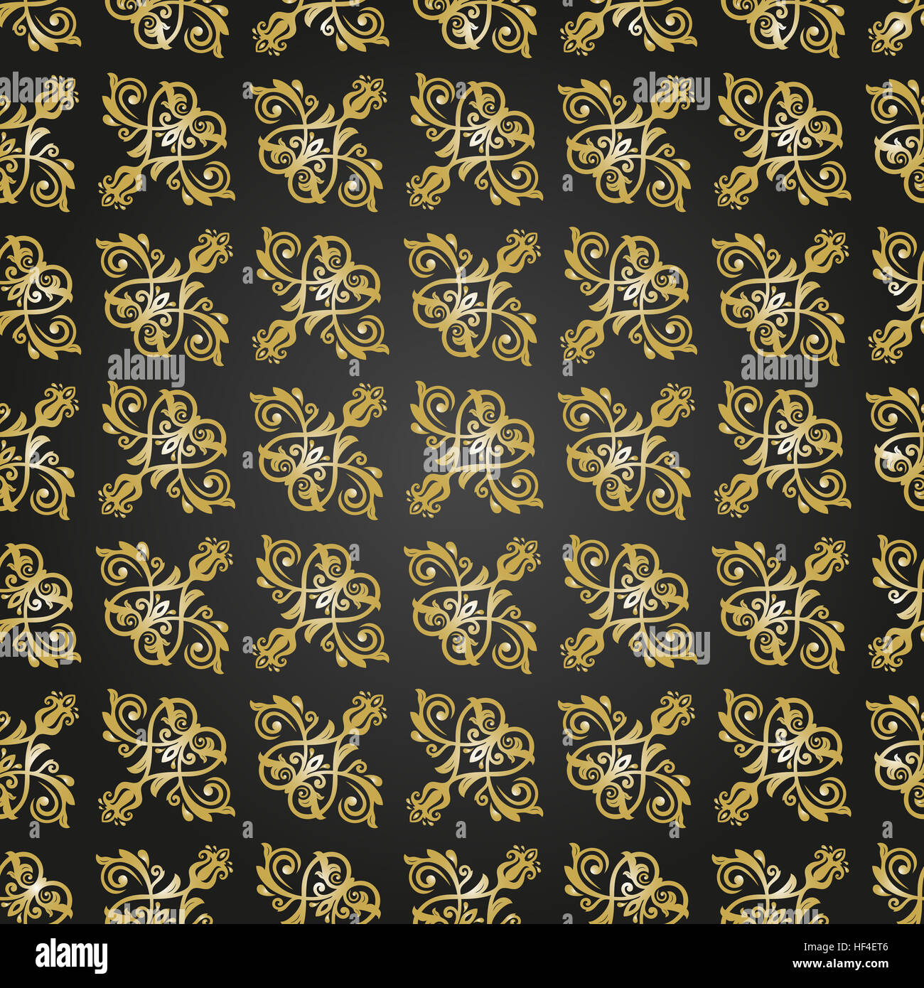 Seamless Wallpaper in the Style of Baroque Stock Photo - Alamy